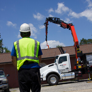 Roofing | Knuckle Boom Cranes | PALFINGER